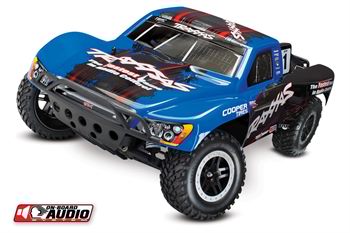 מכונית "סלאש" חשמלית - Traxxas Slash 2X4 Brushed 1:10